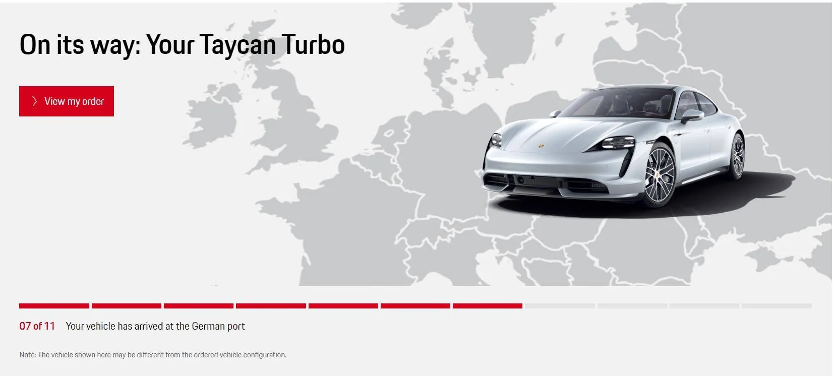 New Track Your Dream on MyPorsche | Page 3 | TaycanForum -- Porsche ...