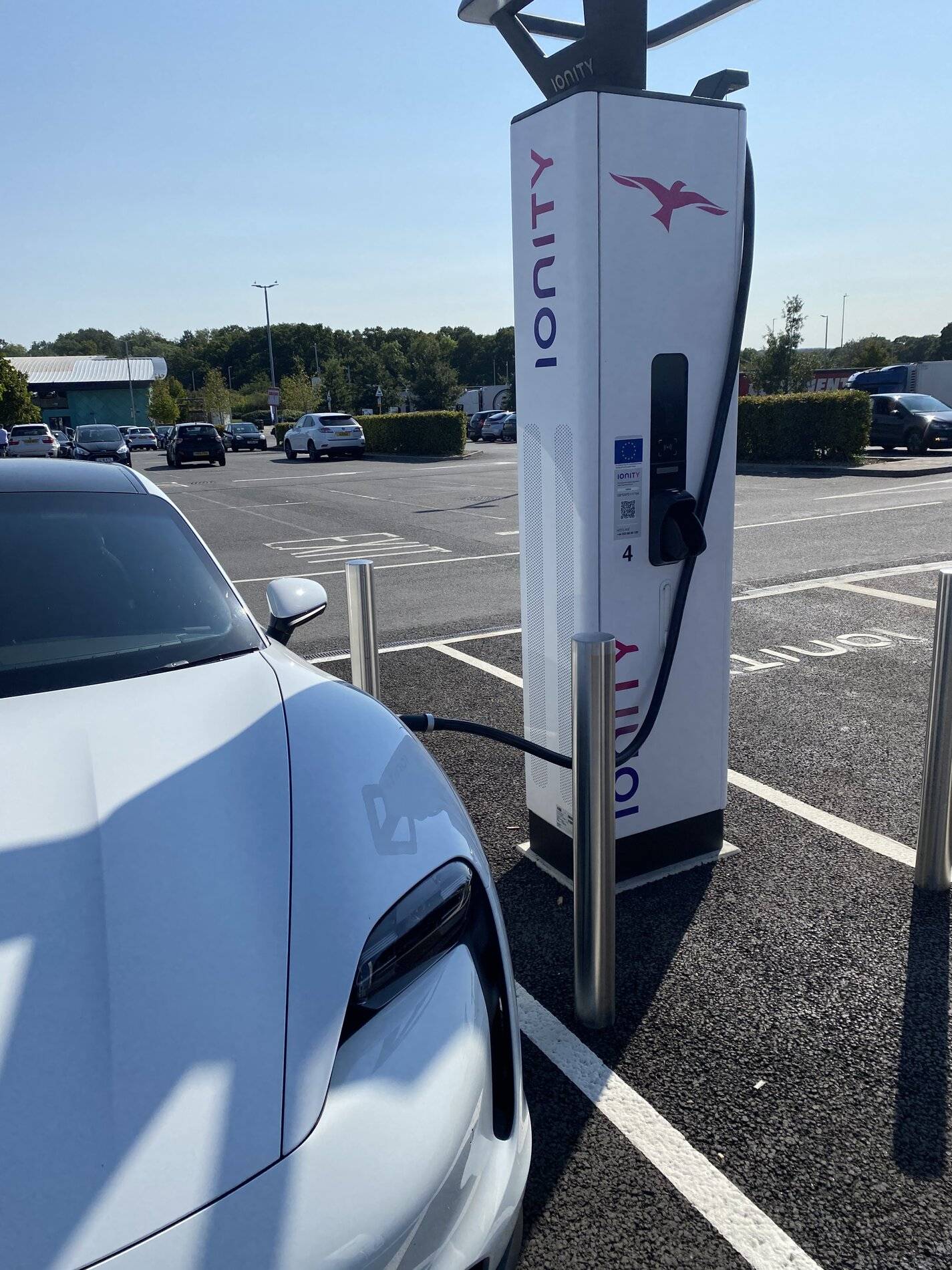 UK. Cobham services is live with Ionity. | TaycanForum -- Porsche ...
