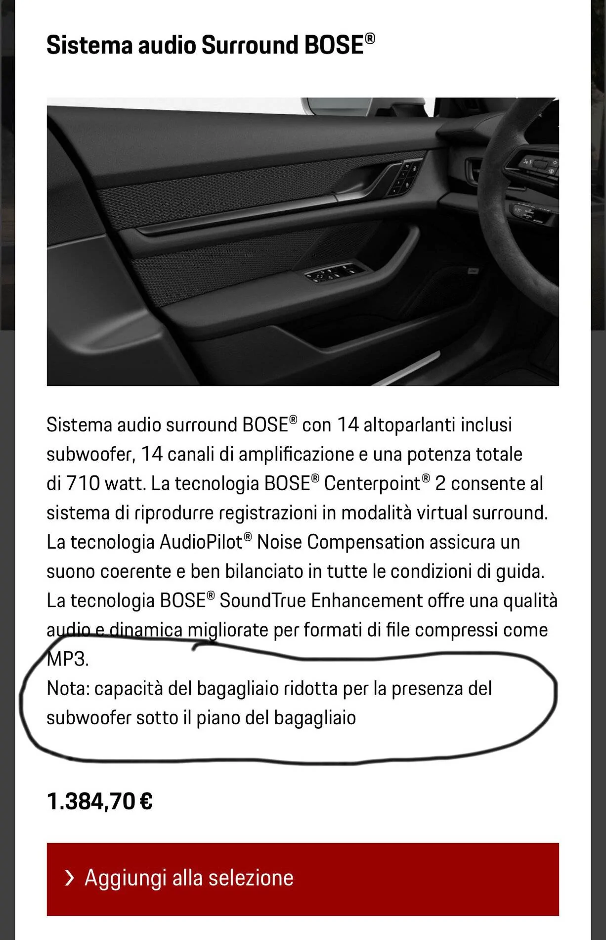 Bose subwoofer and trunk | TaycanForum -- Porsche Taycan Owners, News ...