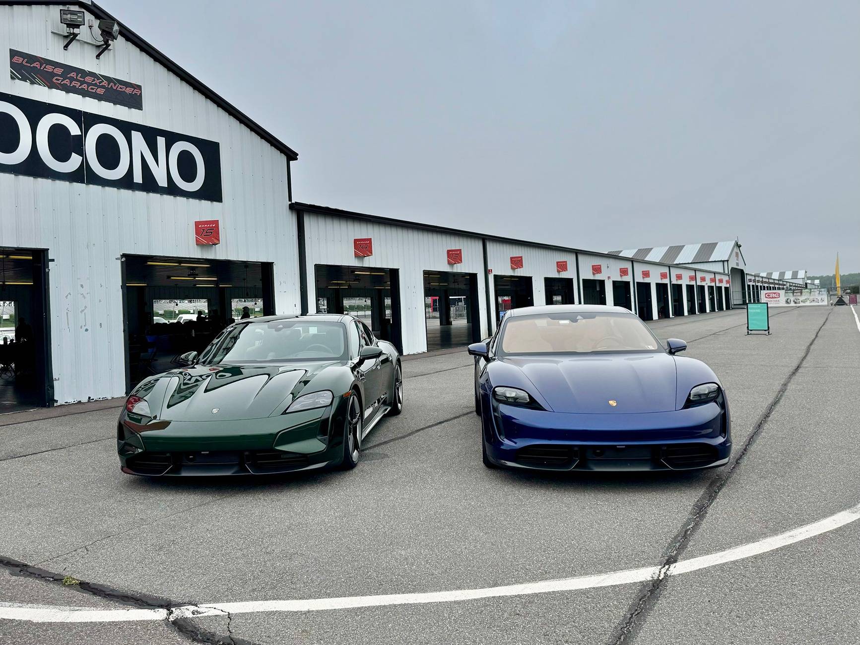 J1 vs. J2 TTS Side by Side Pics (2025 Taycan Turbo vs. 2020 ...