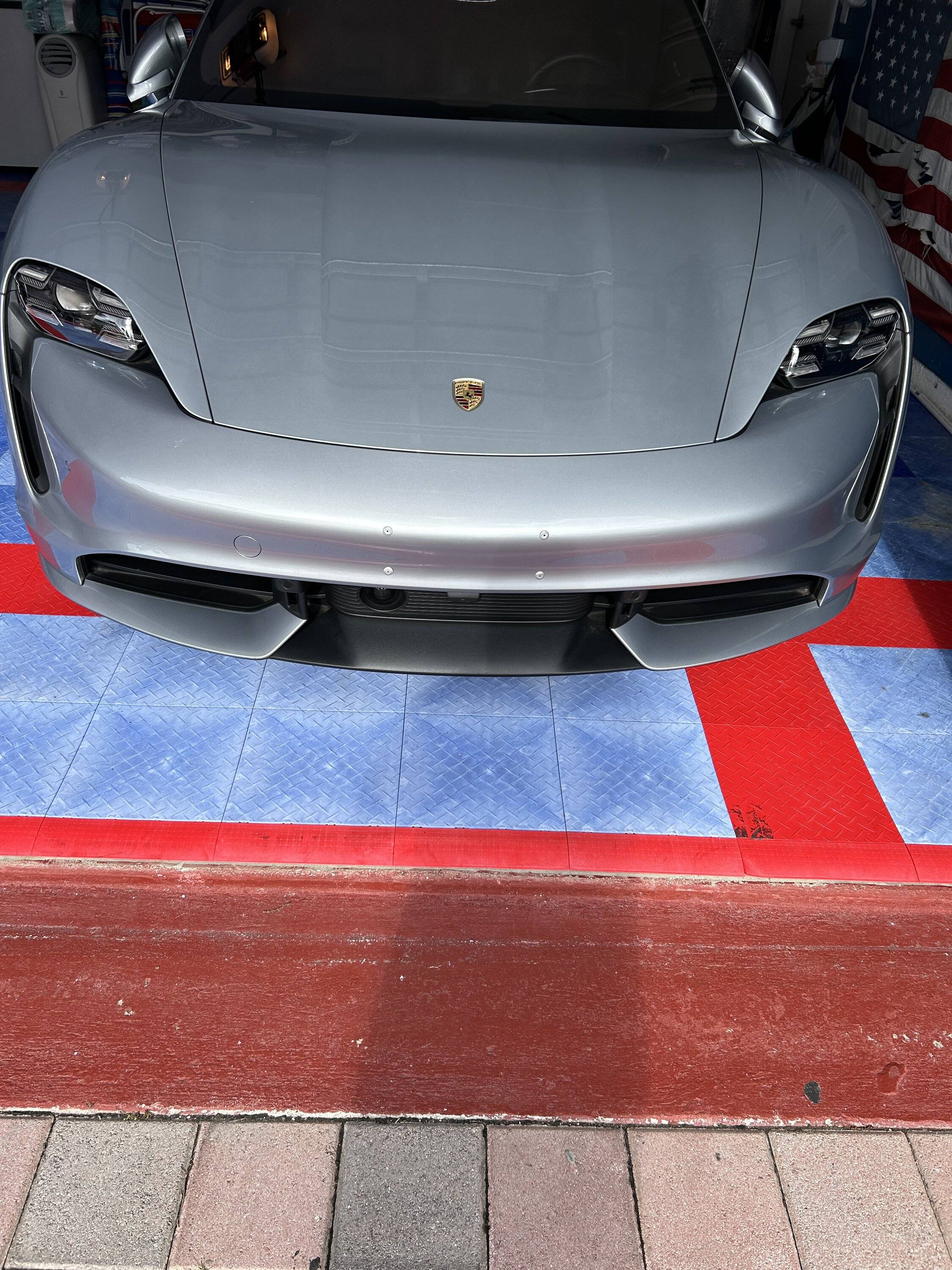 Front License Plate Holes | TaycanForum -- Porsche Taycan Owners, News ...