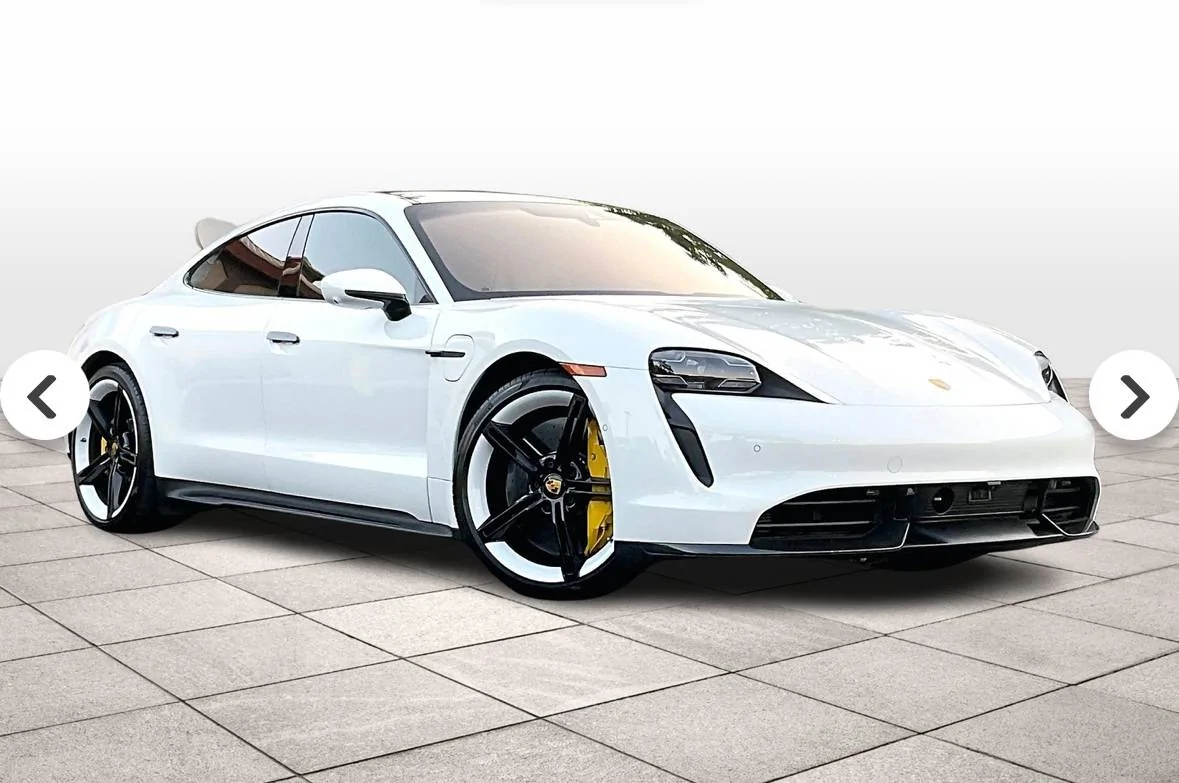 PSCB Brake Calipers Painted Black or Yellow on Mission E Wheels ...