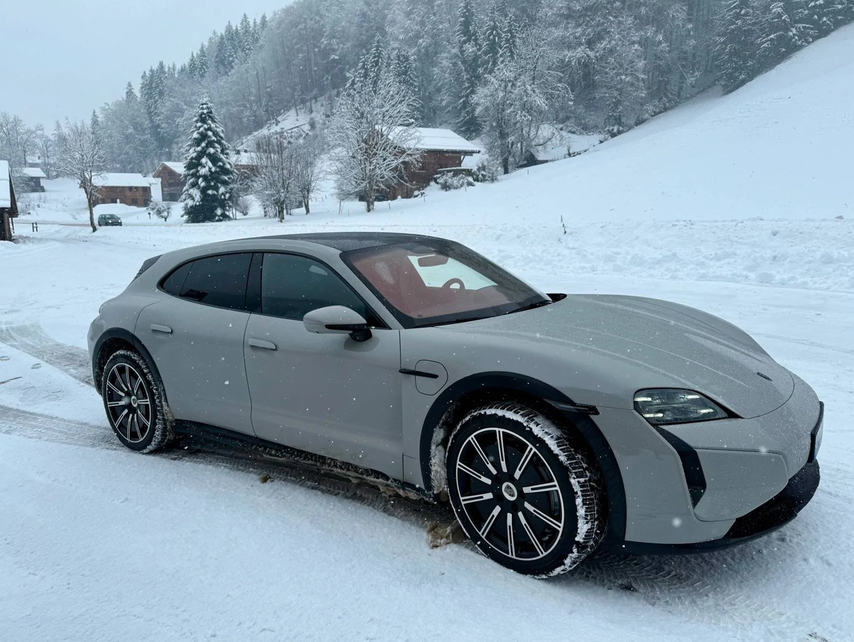 Mountain Test Drive of the 2025 Taycan Turbo Cross Turismo J1.2 ...