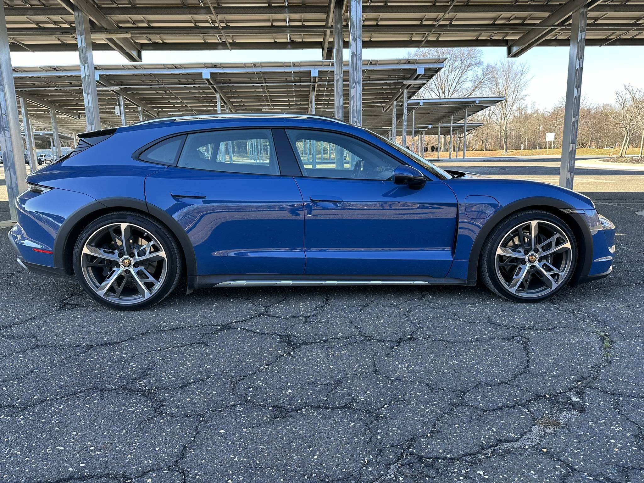For Sale: 2021 Taycan Cross Turismo 4 Neptune Blue | TaycanForum ...