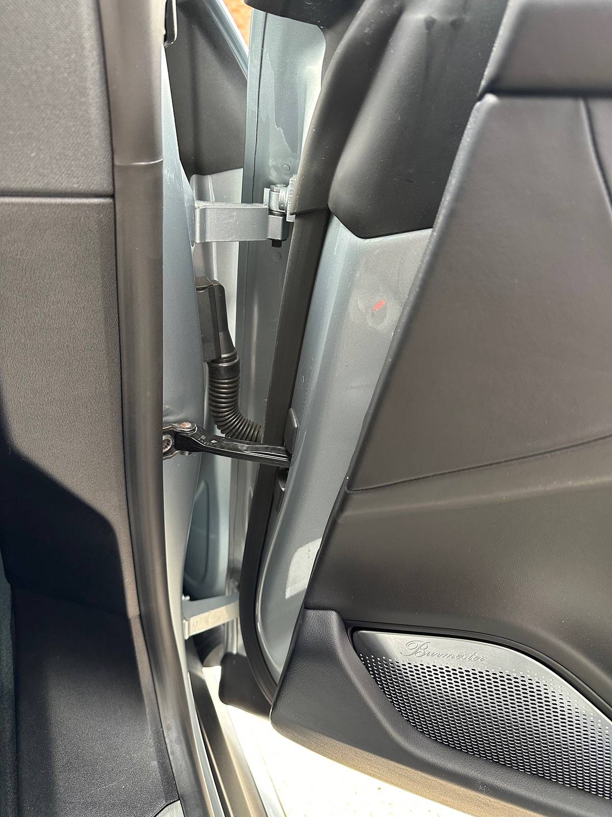 Passenger rear door is not closing as smooth as the other doors on the ...