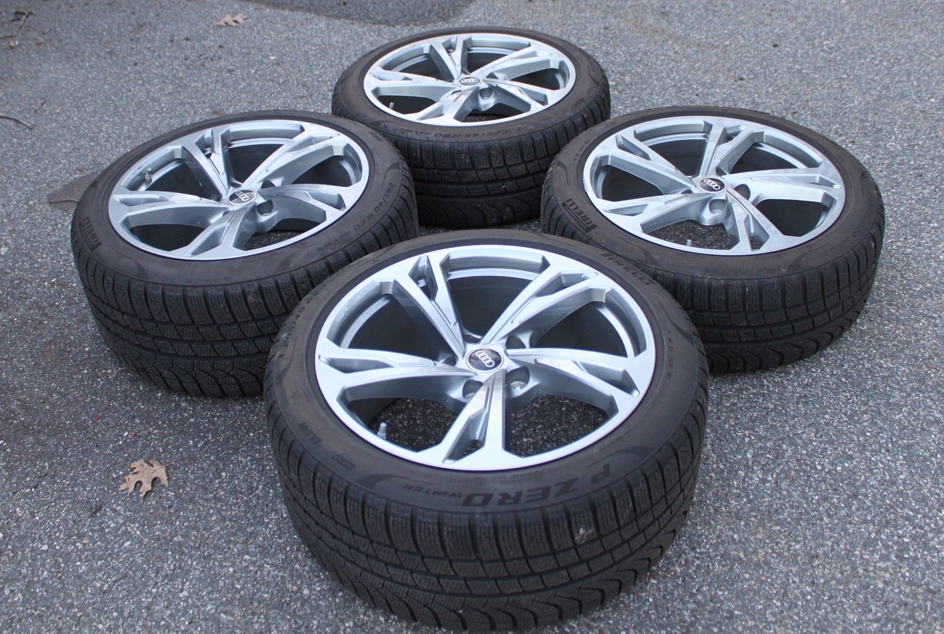 *WITHDRAWN* FS: 20" Audi E-tron GT Winter Wheels + Tires and winter ...