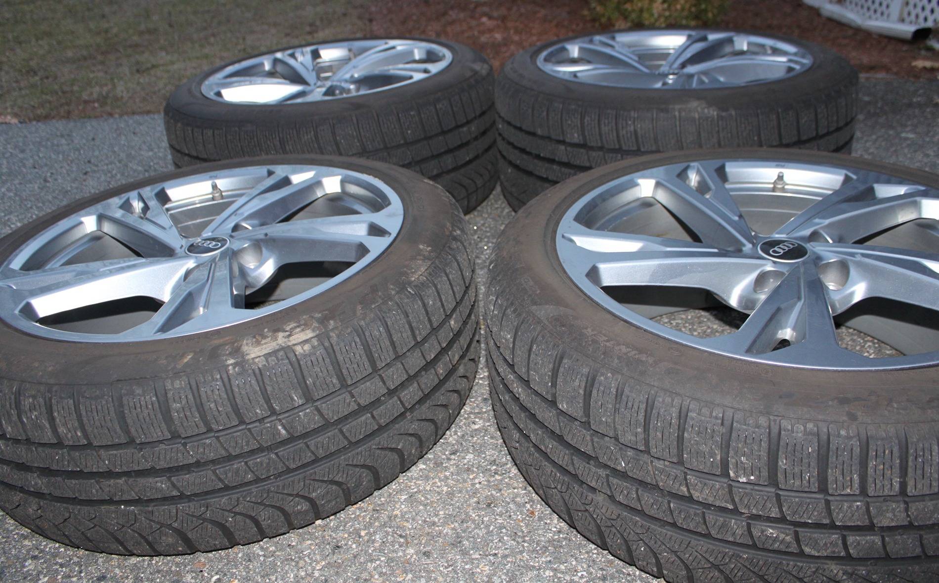 *WITHDRAWN* FS: 20" Audi E-tron GT Winter Wheels + Tires and winter ...