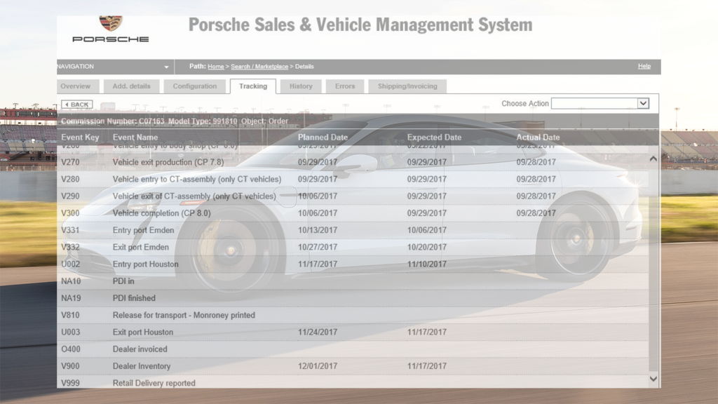 porsche order tracking – TaycanForum — Porsche Taycan Owners, News ...