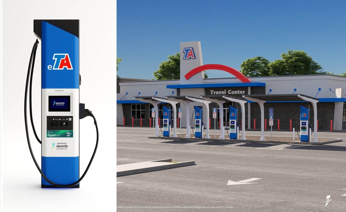 1,000 Electrify America Chargers Coming to 200 TA Rest Stops Across the ...