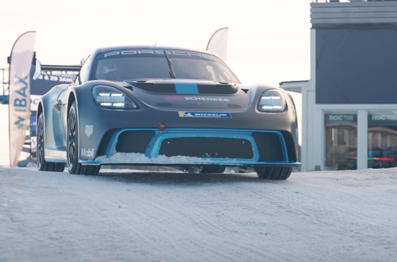 GT4 e-Performance EV unleashed at the Race of Champions Sweden ...
