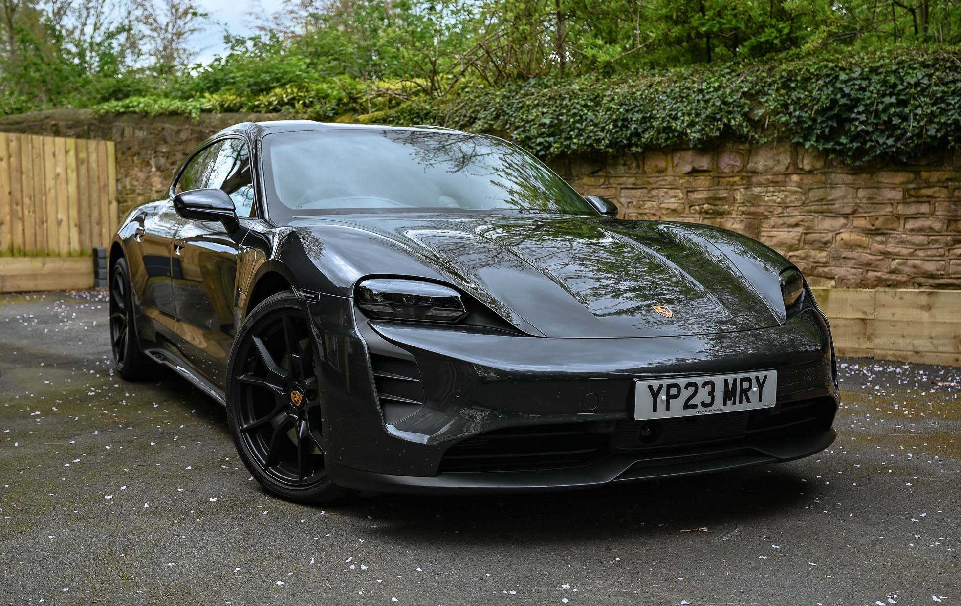 16 months, 5 days later... Taycan GTS ST. Volcano Grey delivered ...