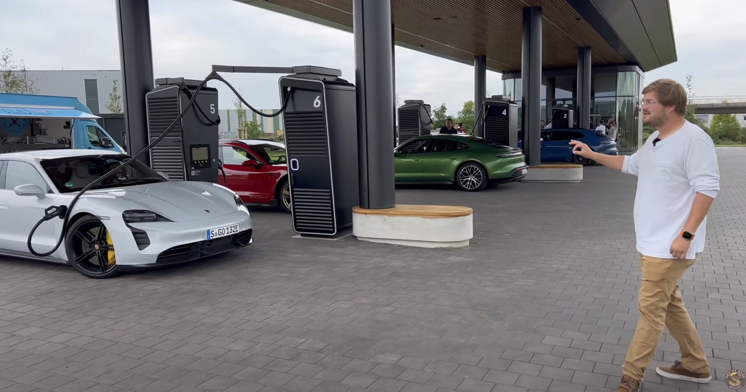New Porsche Charging Lounge Experience by Out of Spec | TaycanForum ...