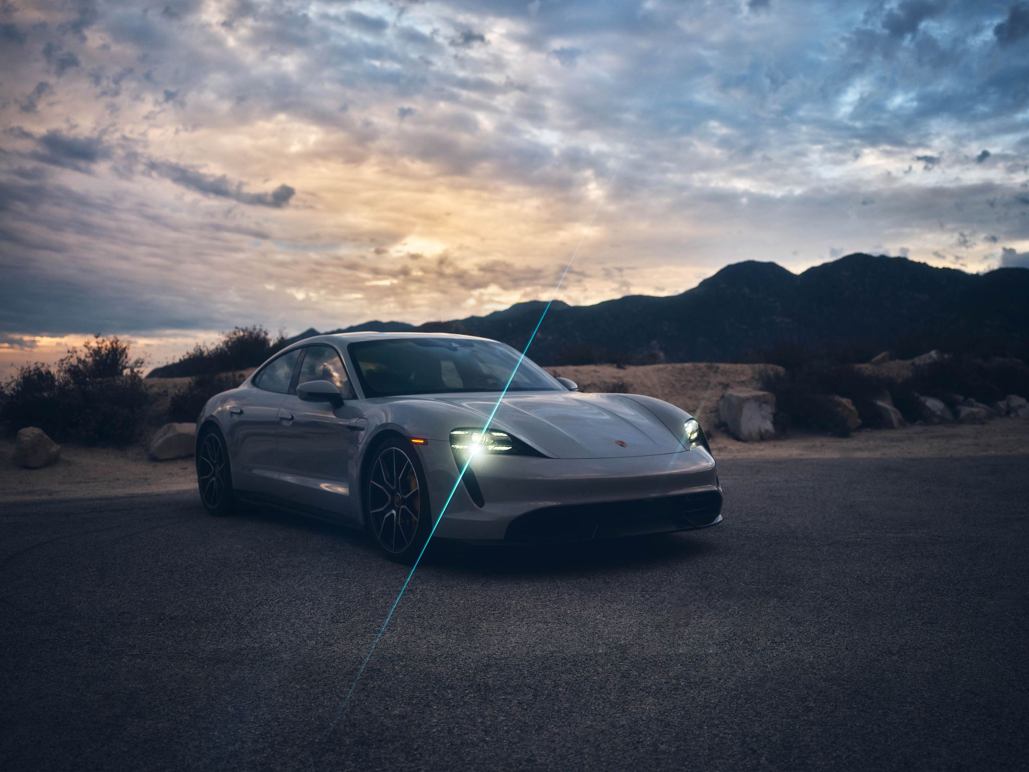 Porsche Taycan Turbo S is Road & Track's Over-$100,000 2024 Performance ...