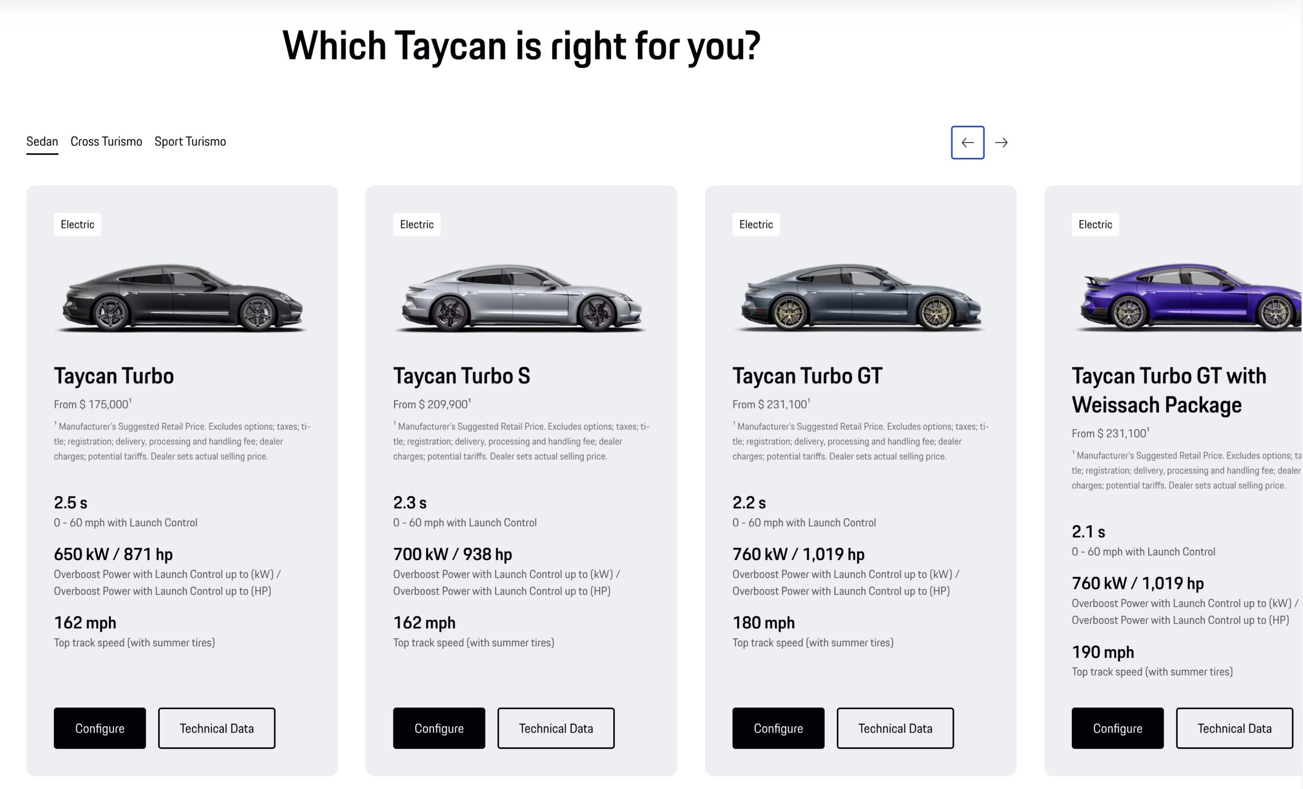 MY 2026 Taycan Configurator is out | Page 2 | TaycanForum -- Porsche Taycan Owners, News ...